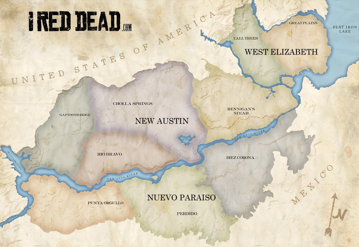 Map of RDR (unofficial)