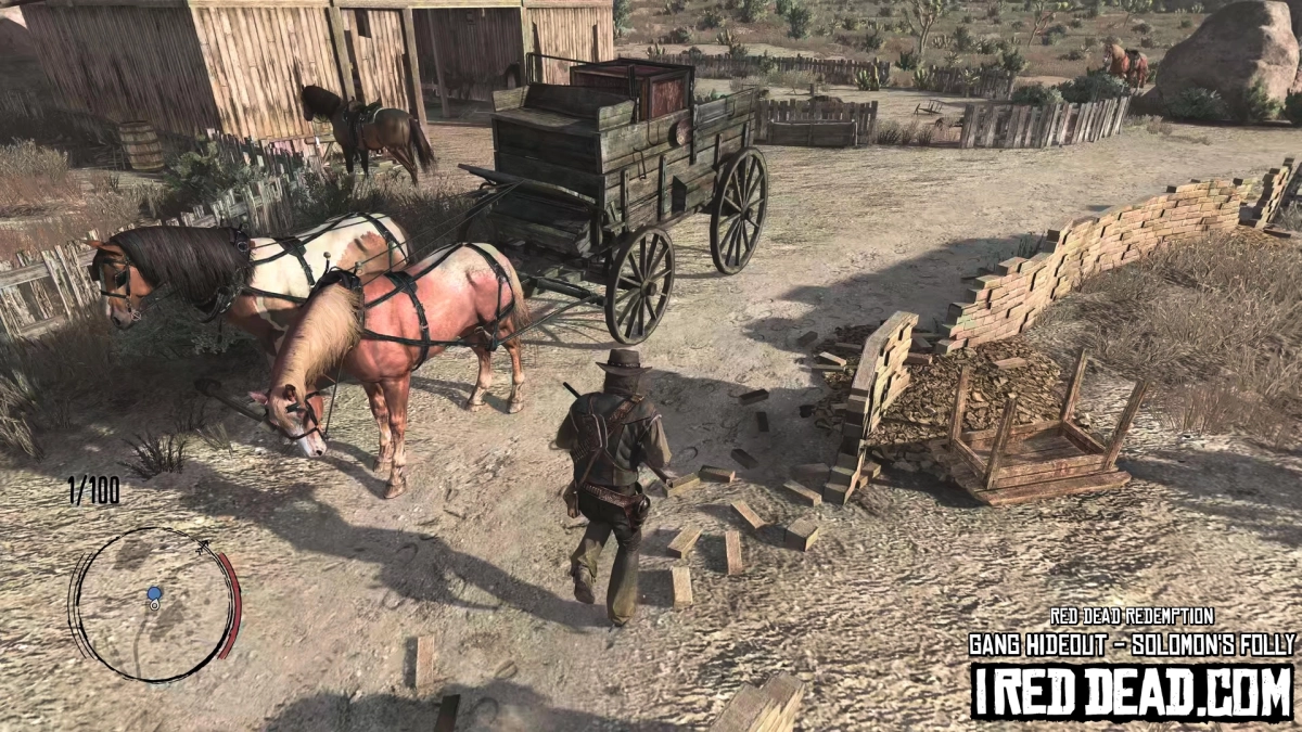 Red Dead Redemption - Gang Hideouts (Single Player) - Side Mission Guide