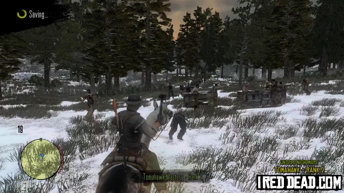 Red Dead Redemption Undead Nightmare Tomahawk Mastery Rank 2