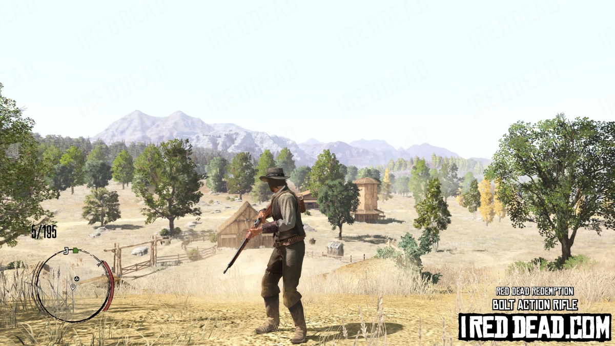 Red Dead Redemption Weapons Bolt Action Rifle