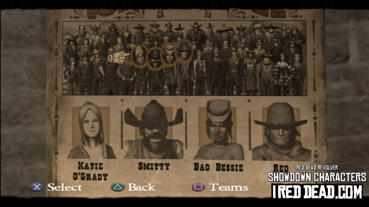 Red Dead Revolver Showdown Characters 10