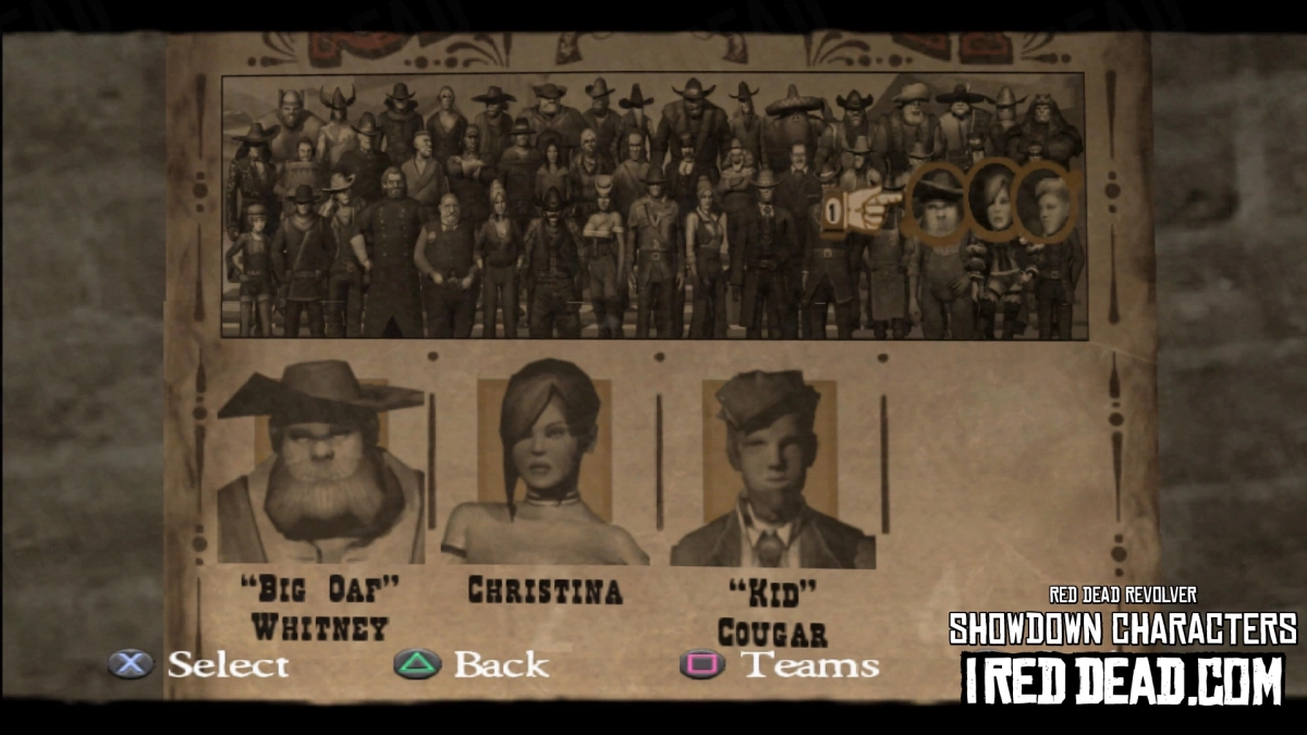 Red Dead Revolver Showdown Characters 12