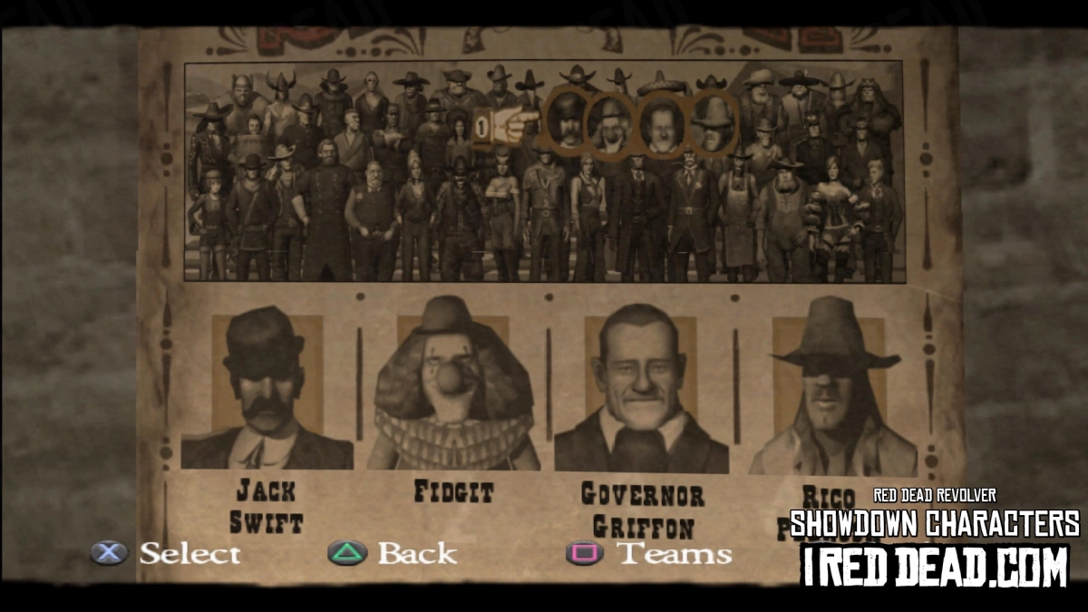 Red Dead Revolver Showdown Characters 7