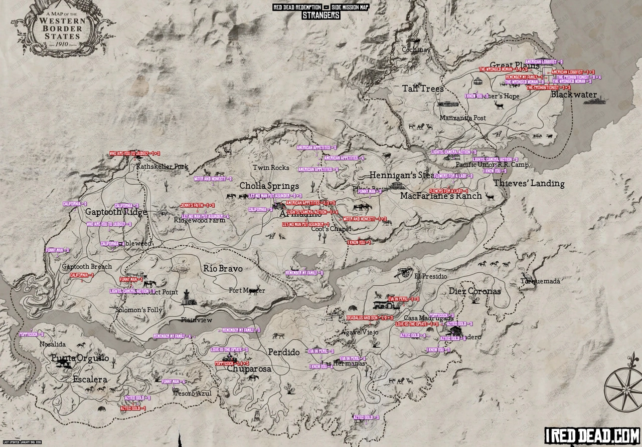 Red Dead Redemption - 100% Completion Checklist - 100% Completion Guide