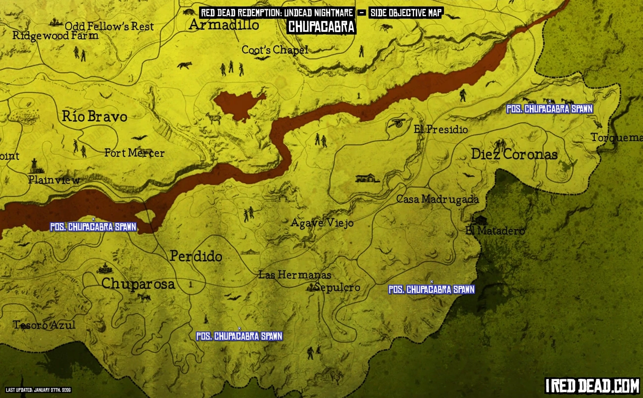 Undead Nightmare - Chupacabra Map
