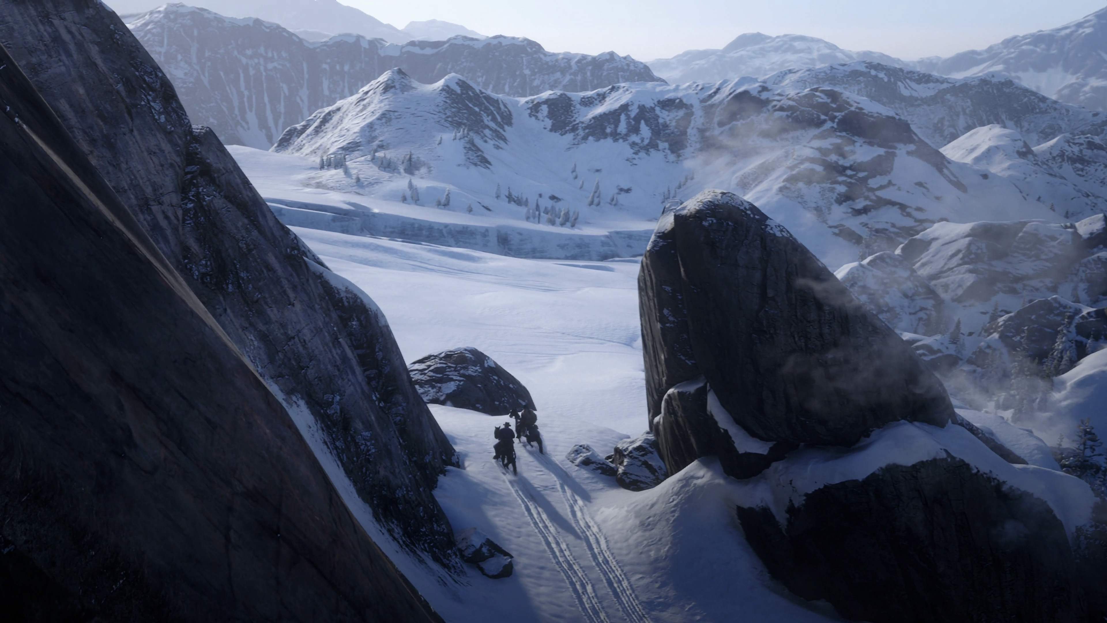 Cinematic snow - Red Dead Redemption
