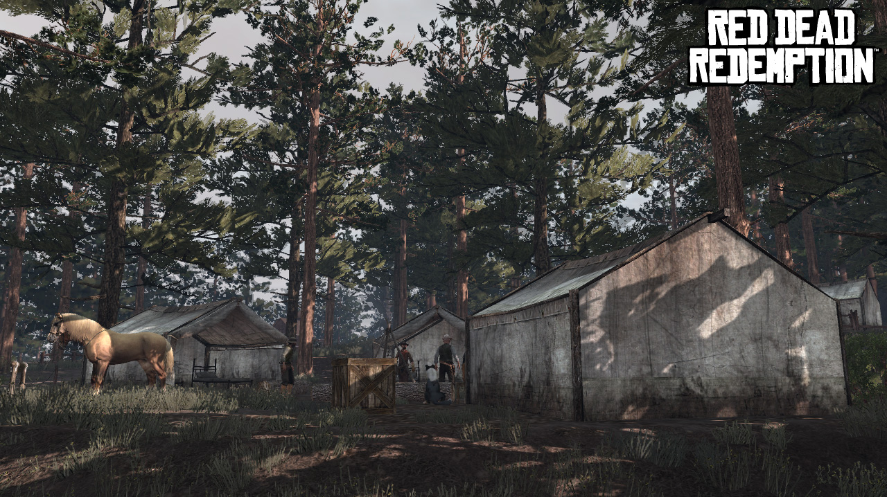 Camp in Tall Trees District - Red Dead Redemption